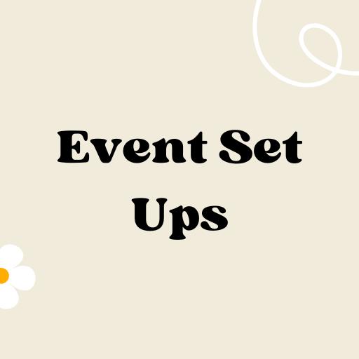 Event set ups – Two A Creations